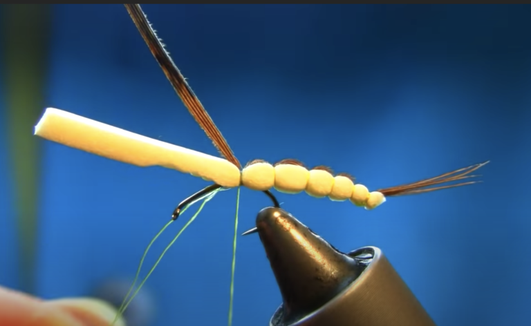 Fly Tying a Detached Body Mayfly Emerger
